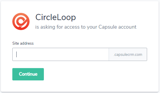 Integrating CircleLoop with Capsule CRM